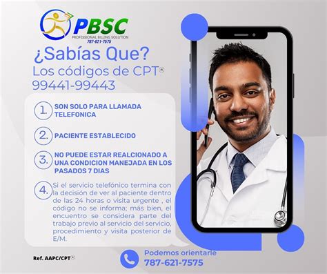 Michelle Rivero Manzano ¿sabías Que Los Códigos De Cpt 99441 99443 1 Son Solo Para Servicio