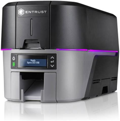 Entrust Sigma Ds3 Duplex Id Card Printer 300 Dpi Dual Sided Printing