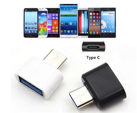 Android Type C Adapter USB To Android Computers Tech Parts Accessories Cables