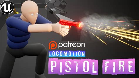 Pistol Fire System With Als 6 Advanced Locomotion System V4 With Unreal Engine 5 Youtube