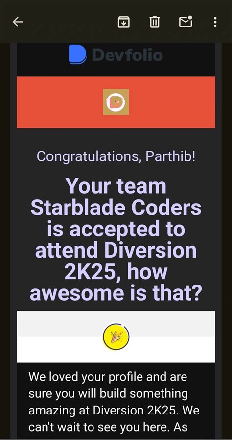 Parthib Sarkar On Linkedin Diversion2k25 Hackathon Starbladecoders Innovation Tech Devfolio
