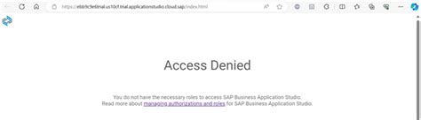 Solved Btp Trial Account Cannot Access Bas Sap Community