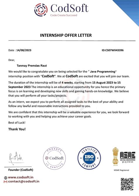 Tanmay Raut On Linkedin Codesoftinternship