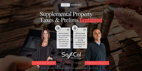 Supplemental Property Taxes And Prelims Explained 8599 Haven Ave 306