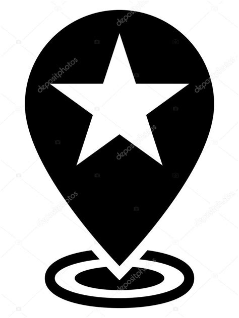 favorite place map pointer icon stock vector by ©furtaev 62612225