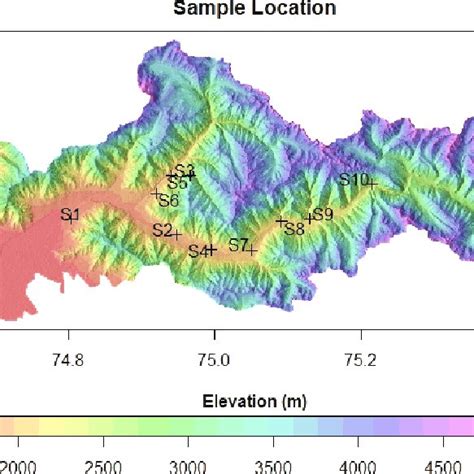 Soil Samples Location Map Download Scientific Diagram