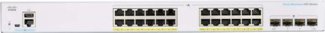 Cisco Business Cbs350 24fp 4g Managed Switch 24 Port Ge Full Poe 4x1g Sfp