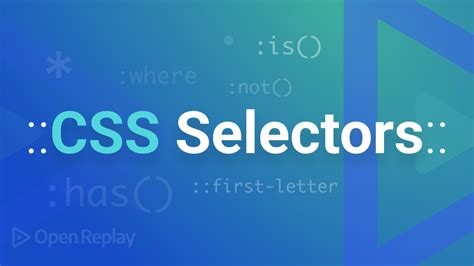 Css Selectors Guide