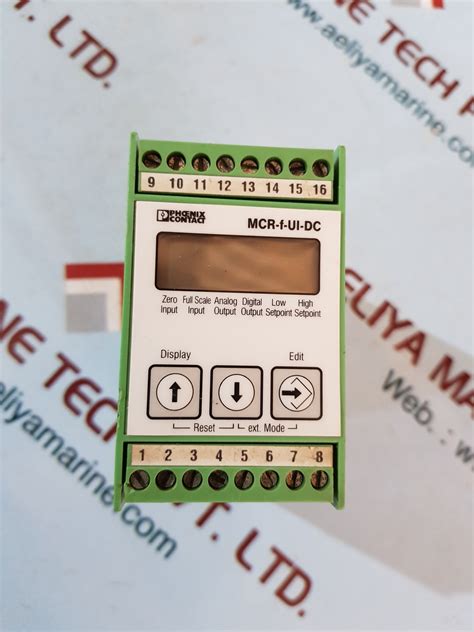Phoenix Contact Mcr F Ui Dc Control Module 20 30 Vdc 60Ma Aeliya Marine