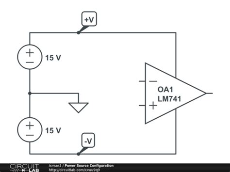 Power Source Configuration Circuitlab