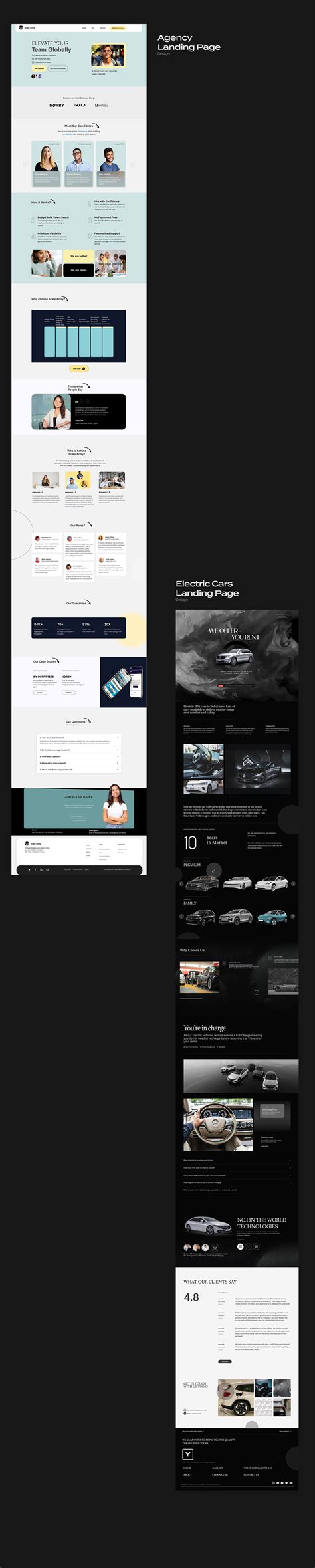 Portfolio Web Ui Ux Design Behance