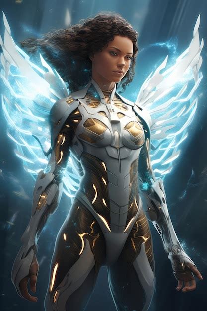 Premium Photo Femme Force Unleashed The Powerful Key Visual Of An