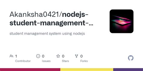 Github Akanksha Nodejs Student Management System Student Management System Using Nodejs