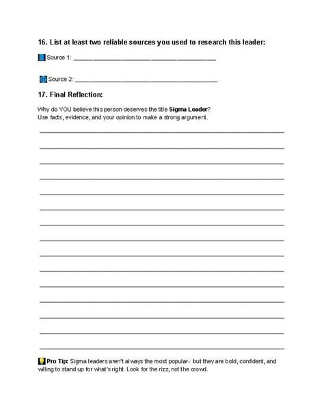 Sigma Leaders Gen Alpha Research Assignment By Jennifer Attal Tpt