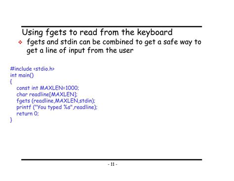 ppt c basic file input output manipulation powerpoint presentation