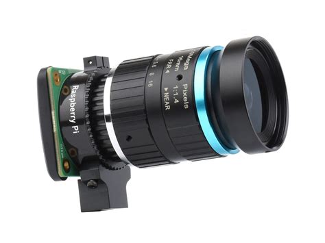 raspberry pi global shutter camera module supports c cs mount lenses