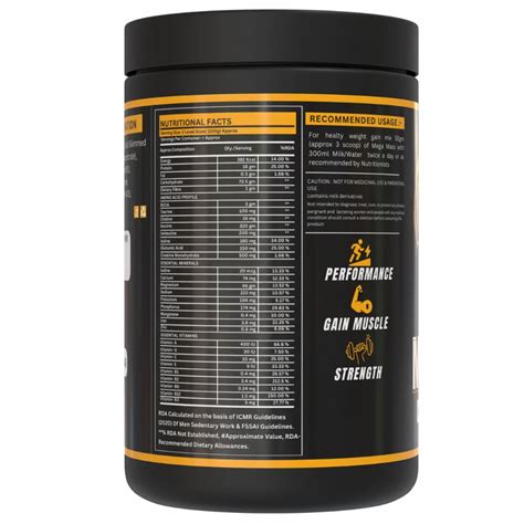 Mega Mass Gainer Capsule At ₹ 249pack Weight Gain Capsule In New