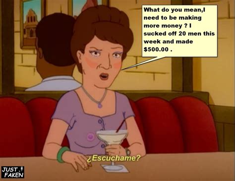 Post 2306160 Justfaken Kingofthehill Peggyhill