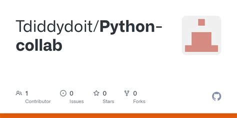 Github Tdiddydoitpython Collab