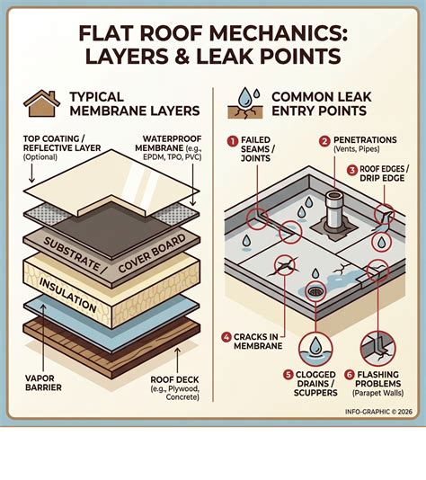 Fixing A Flat Roof 5 Simple Fixes