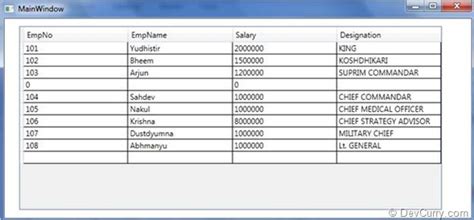 Wpf 4 Using Datagrid Context Menu For Performing Insertion And