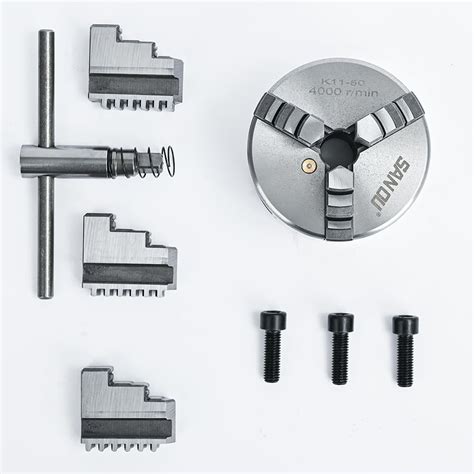 Mini Torno Chuck 3150 In 3 Mandíbula Auto Centrado Chuck K11 80 San Ou