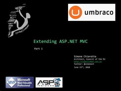 Aspnet Mvc Extensibility Ppt