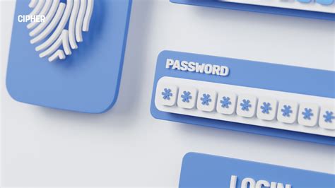 Cipher Password Manager Jurre Spiegelenberg Motion Design