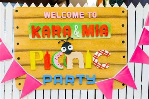 Karas Party Ideas Picnic Birthday Party Karas Party Ideas