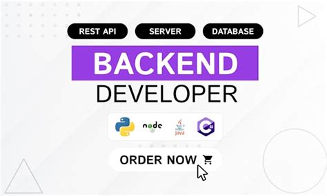 Develop A Backend For You Using Springboot Nodejs Fastapi By