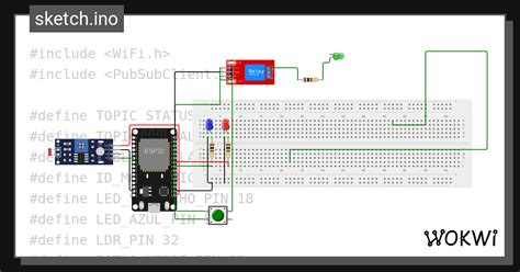 EDUARDO LDR Wokwi ESP32 STM32 Arduino Simulator