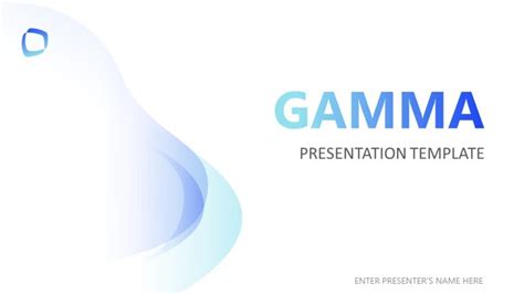 Cover Slide For Gamma Ppt Template Slidemodel