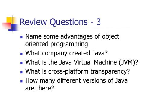 cis 234 object oriented programming with java ppt download