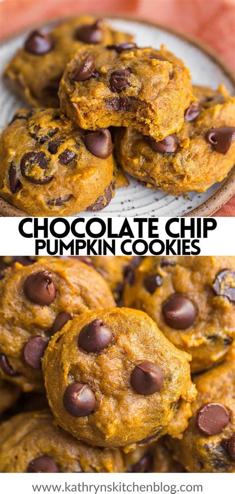 Soft Pumpkin Chocolate Chip Cookies Recipe