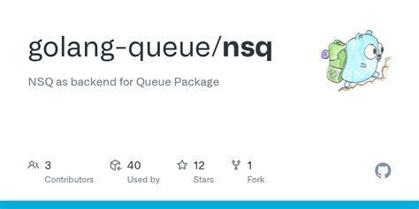 Github Golang Queuensq Nsq As Backend For Queue Package