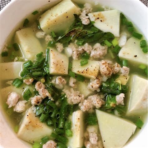 Cách Nấu Canh Khoai Môn Thịt Bằm Thơm Ngon Hấp Dẫn Cho Gia đình