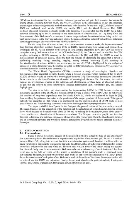 Abnormal Gait Detection By Means Of Lstm Pdf