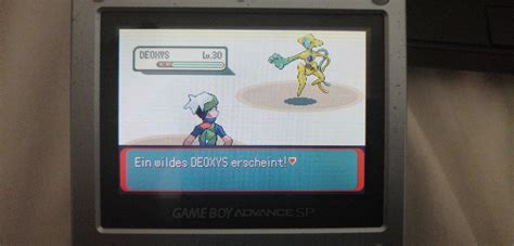 [gen Iii] Shiny Deoxys In Emerald 3849 Ra Damn Sick Of That Triangle Puzzle R Shinypokemon