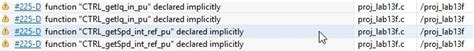 CCS TMS320F28069M Undefined Unresolved Symbol First Referenced In
