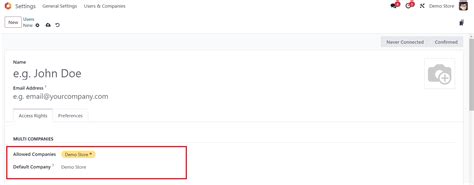 How To Setup Company Data In Odoo 17 Accounting