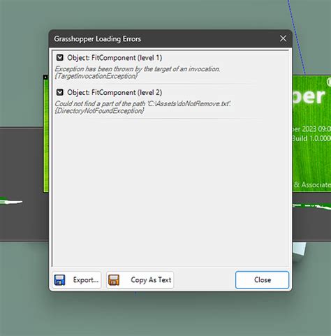 Grasshopper Opening Error Ghpython External Addon Error Grasshopper