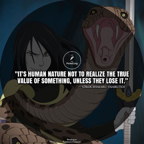 Naruto Top 25 Quotes Naruto Life Quotes Orochimaru Quotes Quotes