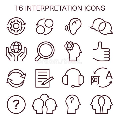 Interpretation Set Data Literacy Stock Vector Illustration Of Publication Telling 294502268