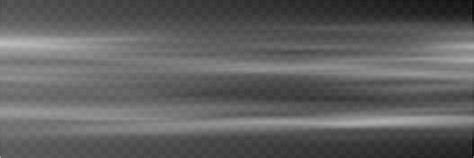 Туман на прозрачном фоне панорамного изображения Премиум векторы