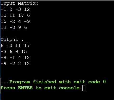 Sort Rows In Ascending Order Followed By Columns In Descending Naukri
