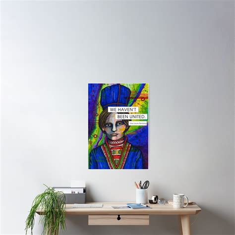 Elsa Laula Renberg Poster By Melander Redbubble