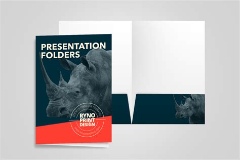 Presentation Folder Printing In Calgary Ryno Print