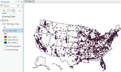 How To Add Pdf Files As Basemaps In Arcgis Pro