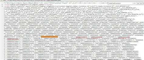 source code facebook initialchatfrindlist