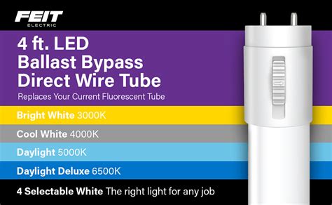 4 Ft 18w Selectable White G13 Base T8 And T12 Replacement Ballast